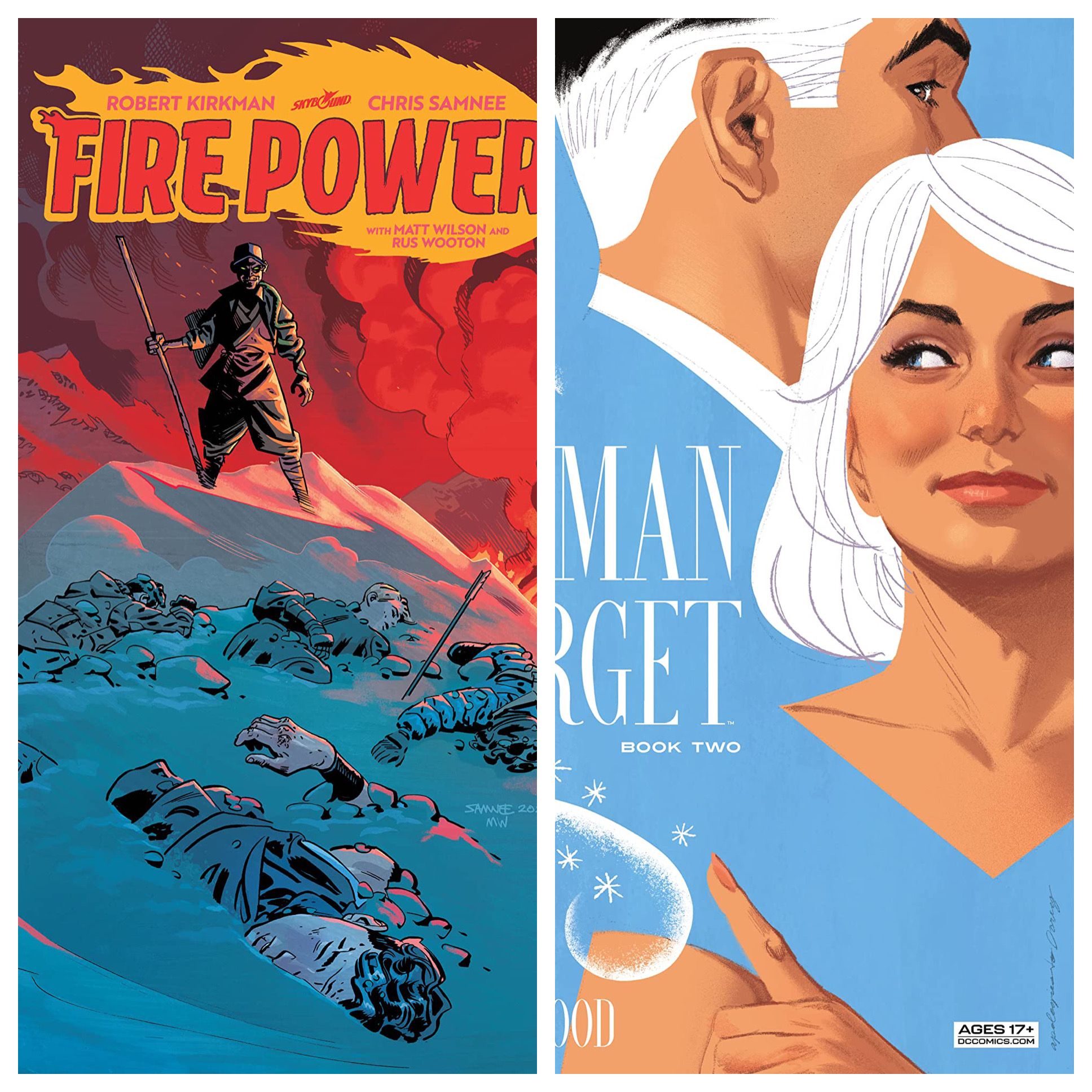 #Screenshot Reviews-- The Human Target #2 and Fire Power #18
