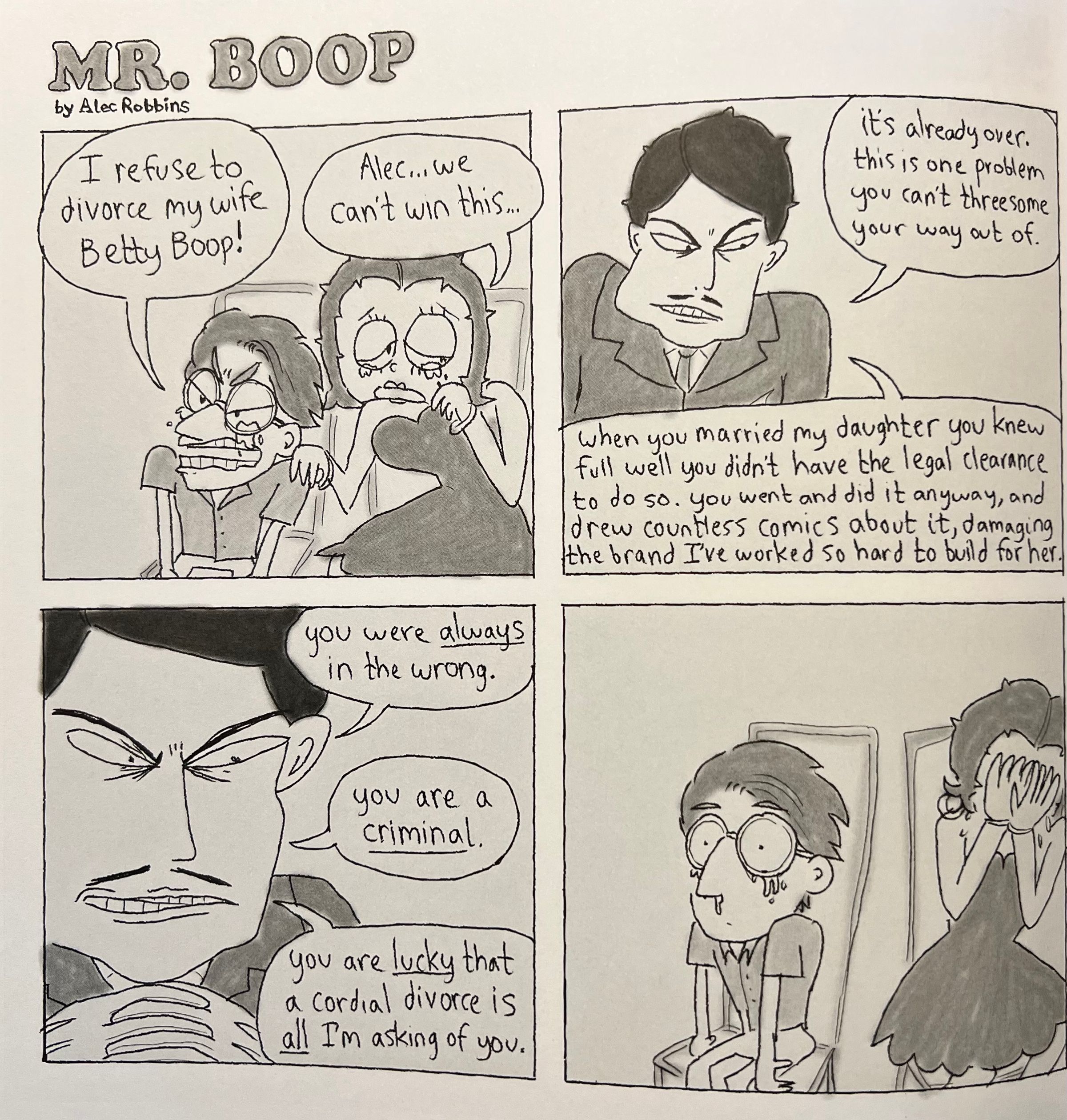 Love in the Age of Cartoons- a look at Alec Robbins' Mr. Boop